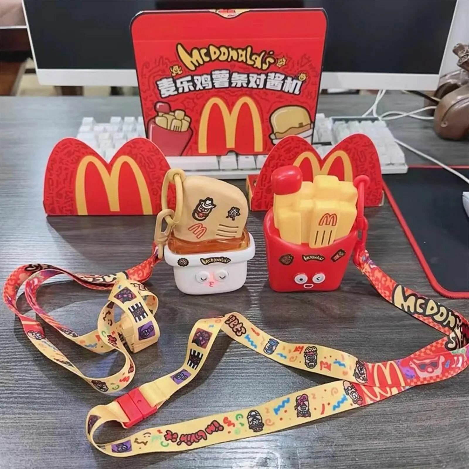 Детская портативная рация, игрушки McDonald's, домофон на расстоянии 500 метров, включая аккумулятор