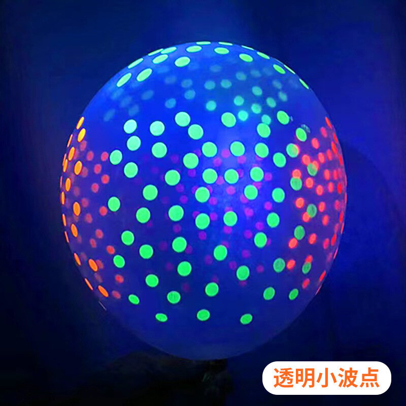 Флуоресцентные световые шары, 12" и 10", 100 шт. в упаковке