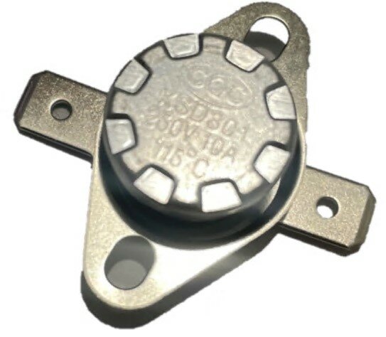 Биметалический термостат (датчик перегрева ) 115*C для газовой колонки. Китай