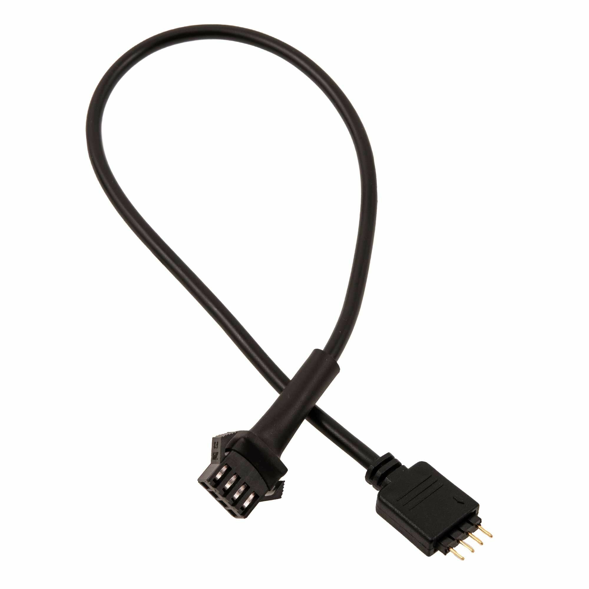 Кабель удлинитель 30см для материнской платы JST SM 4 pin (мама) - 12v 4pin A-RGB, адаптер для подключения RGB вентиляторов, подсветки