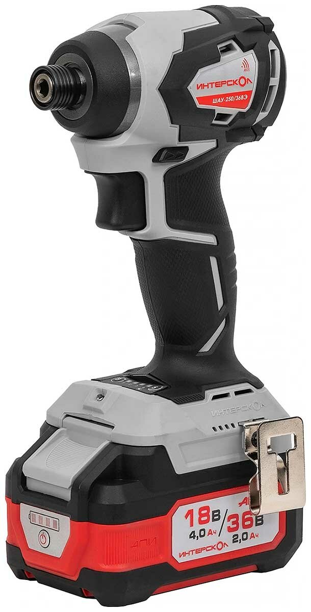 Шуруповерт ударный Интерскол SHAU-250/36VE (862.2.2.70)