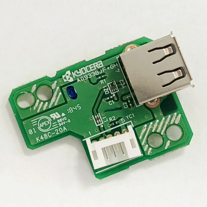Плата USB A0933BJF+GH для принтера Kyocera Ecosys P2335dn (с разбора)