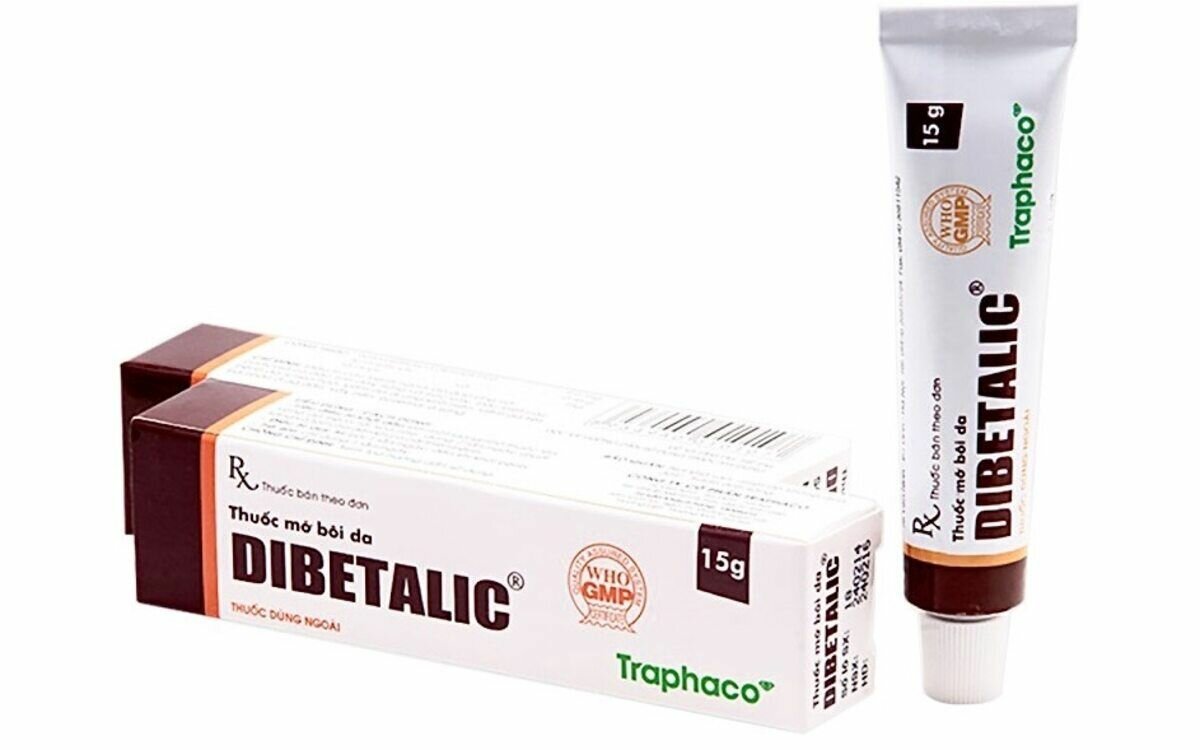 Дибеталик (Dibetalic) Вьетнамская мазь от кожных заболеваний (15 г.)