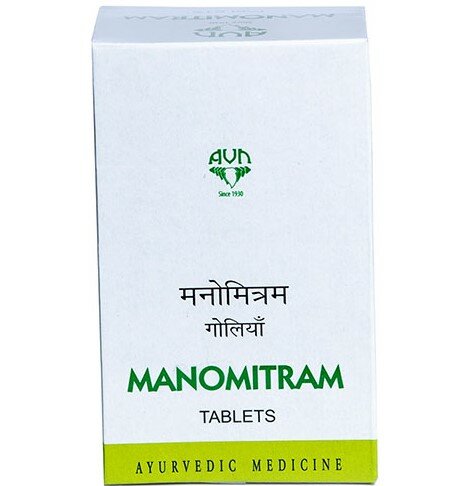 Маномитрам АВН для памяти, внимания, мозга Manomitram AVN, 100 шт.