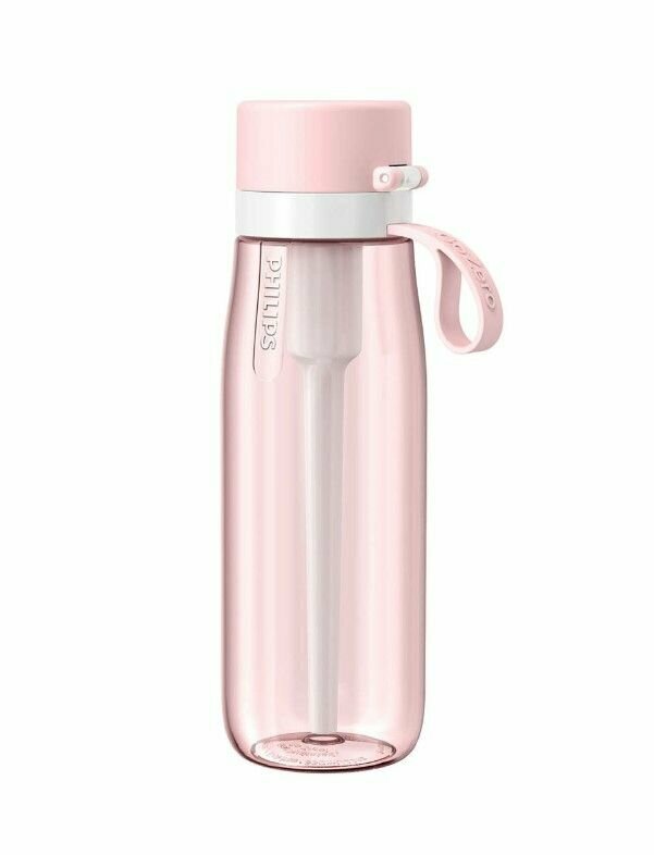 Бутылка-фильтр Philips AWP2731PKR/58, Baby pink, Объем 0.66л