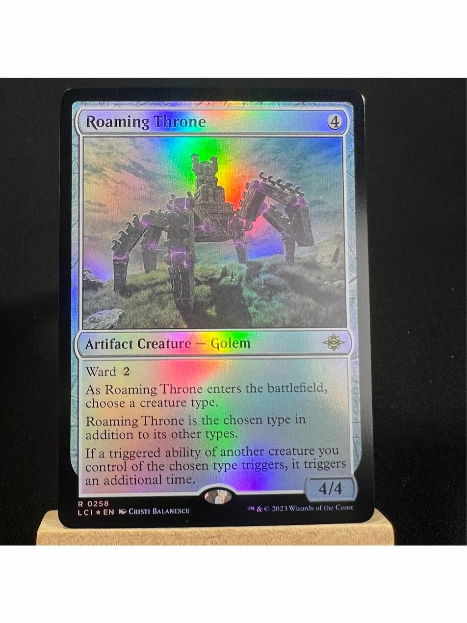 Magic: The Gathering Коллекционные карты: Galadriel's Dismissal, Reanimate Foil, Roaming Throne, Moonshaker Cavalry, Invasion of New Phyrexia и другие эксклюзивные карты с защитными чехлами