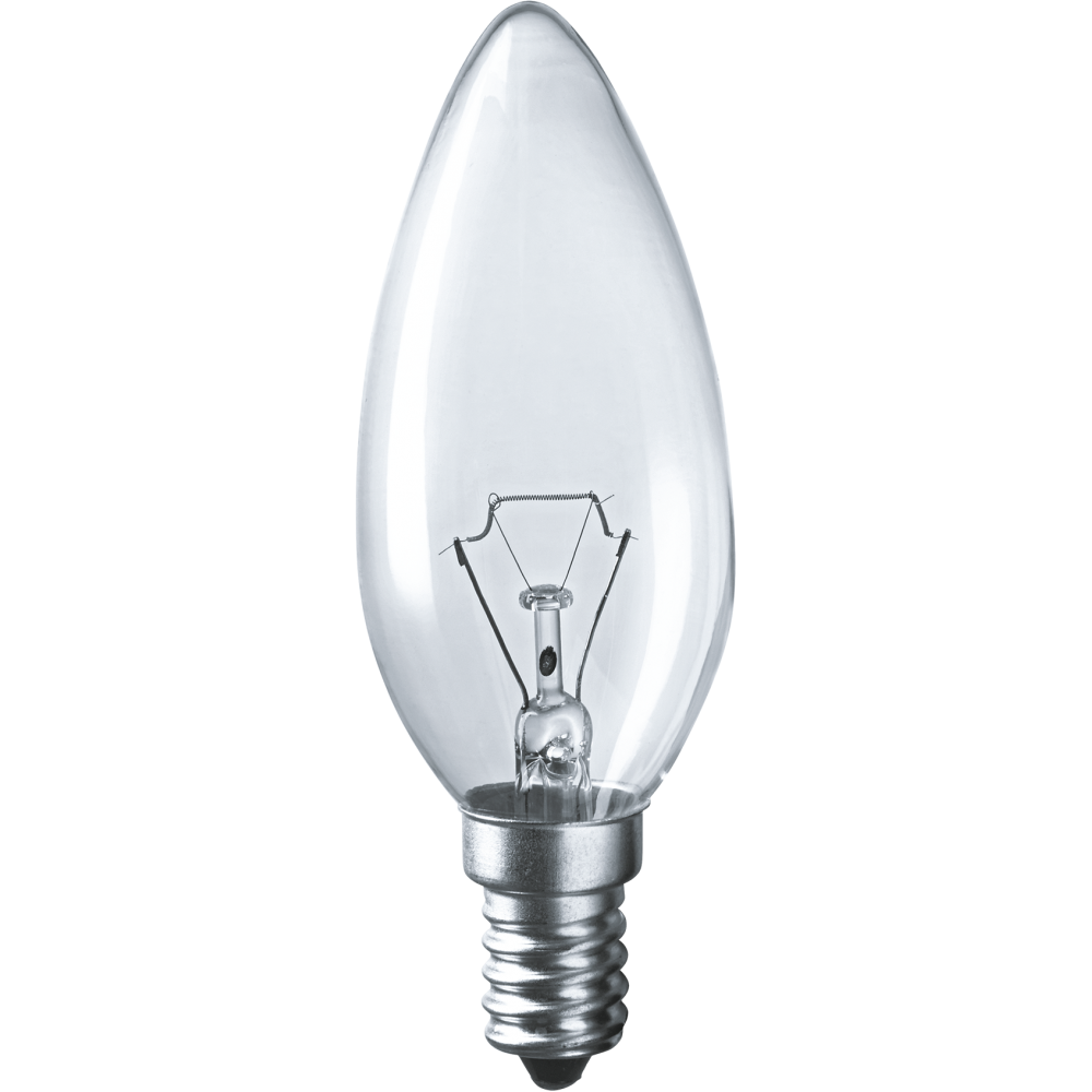 Лампа свеча прозрачная 40W E14 94303 NAVIGATOR