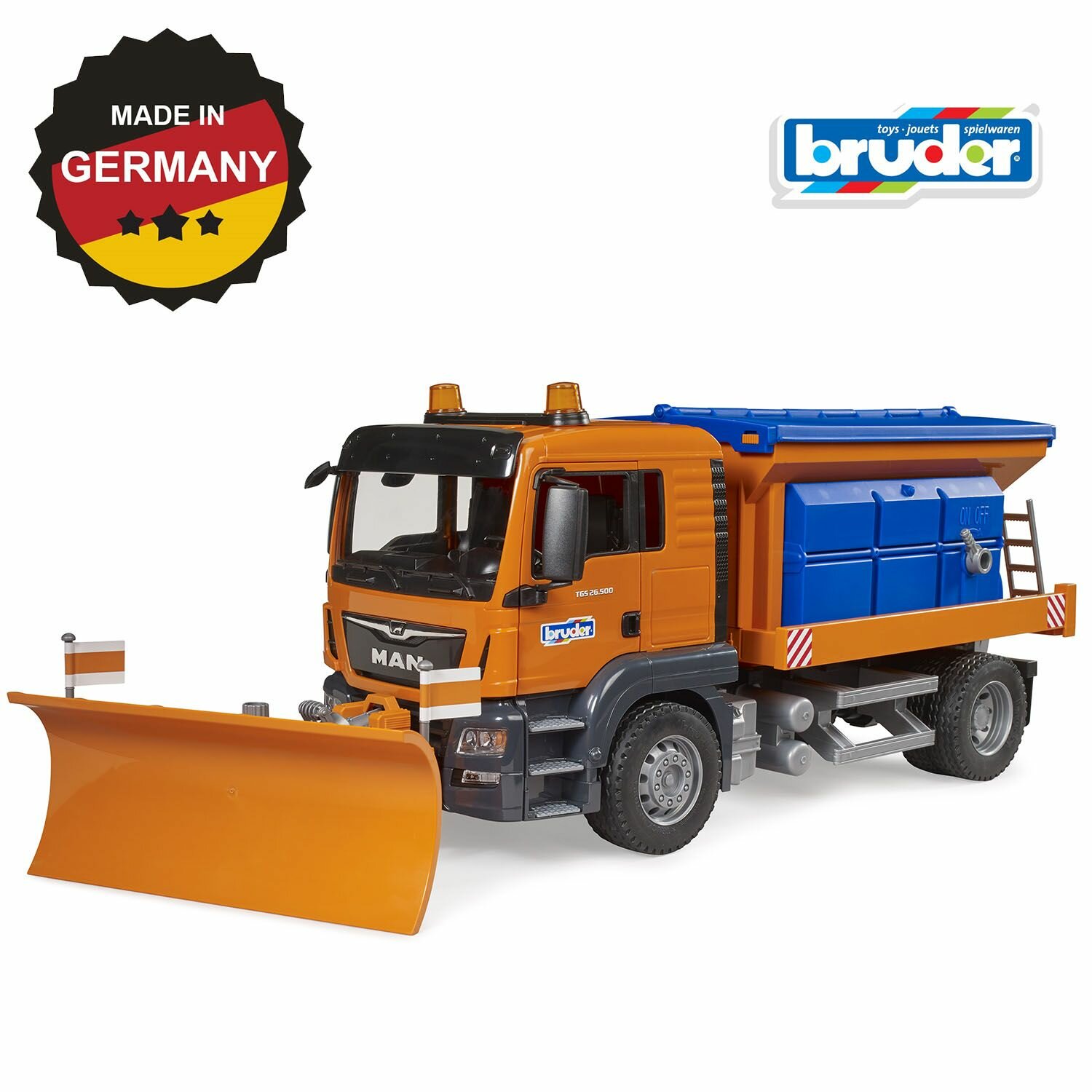 Игрушечный снегоочиститель MAN,03-785