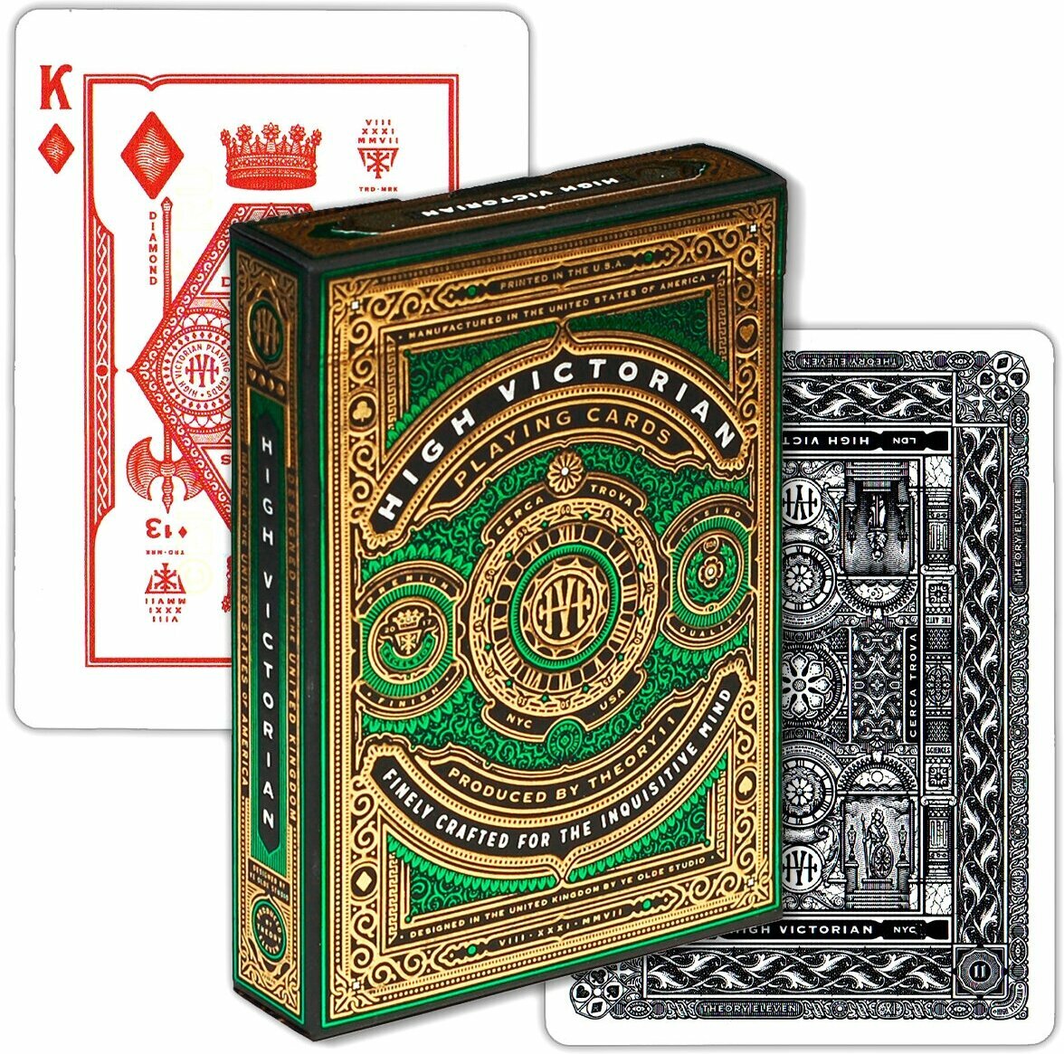 High Victorian, самые технологически сложные игральные карты компании Theory11