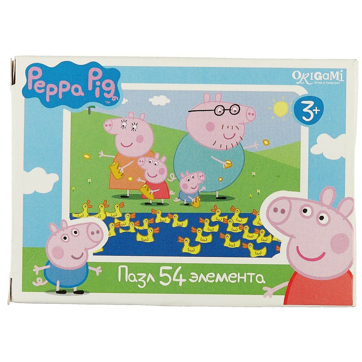 Пазл-мини Свинка Пеппа 54эл. 01595