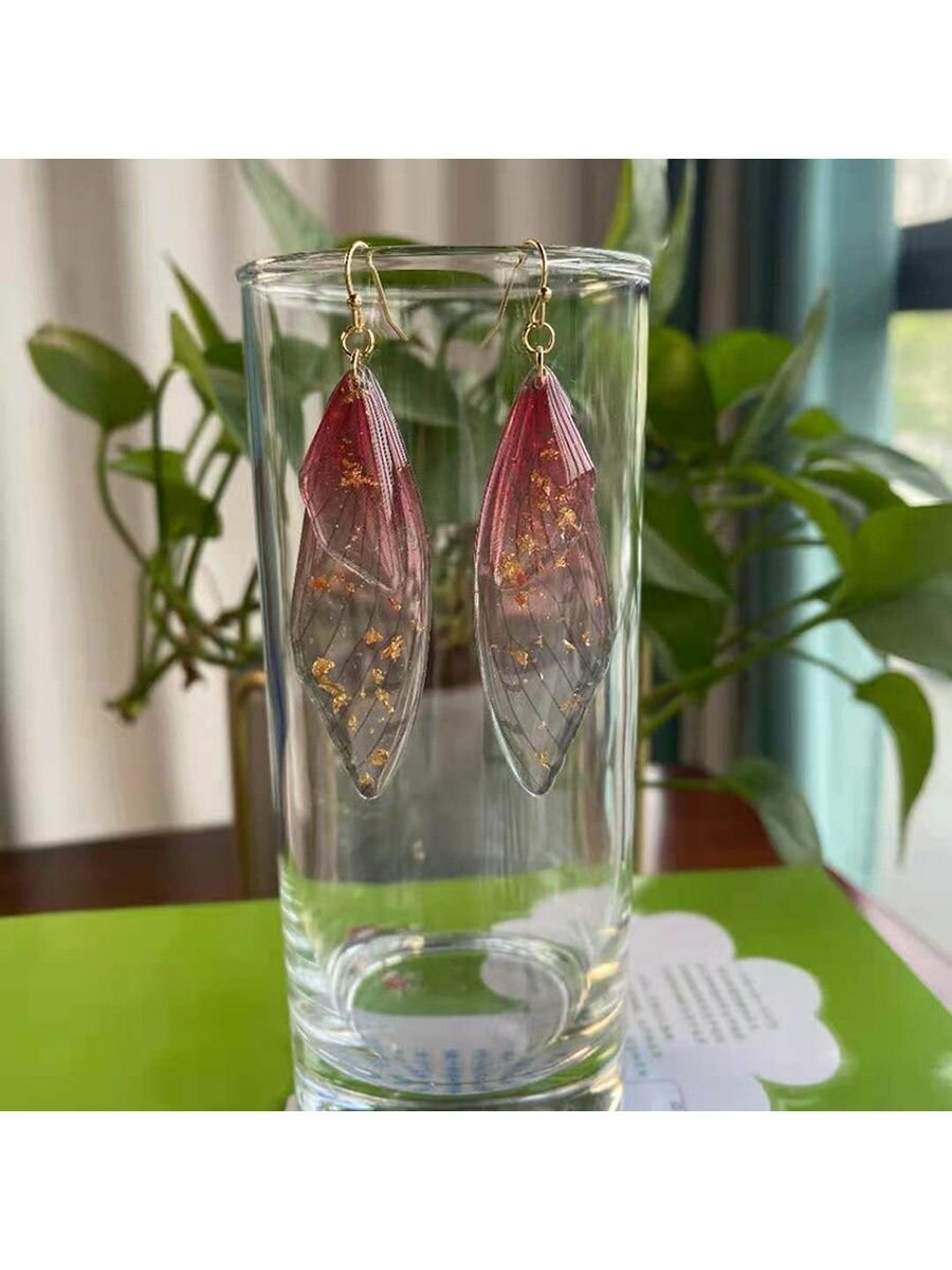 Серьги двусторонние