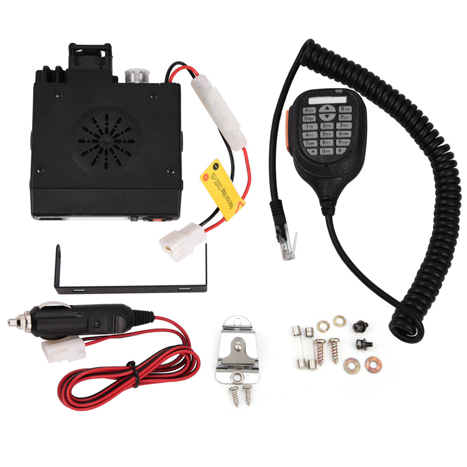 Рация автомобильная FM УКВ КВ двухдиапазонная