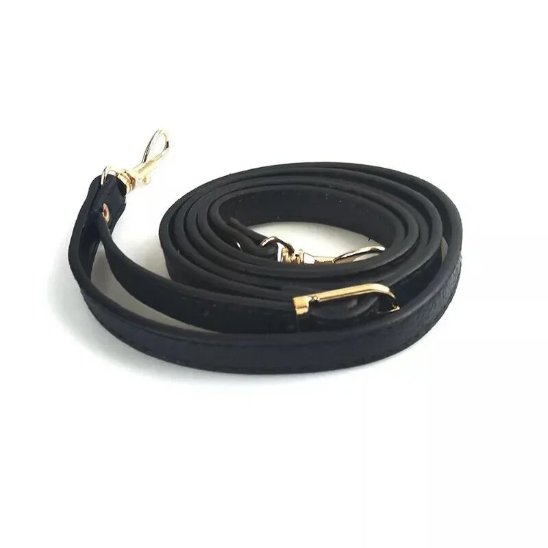 1 шт. ремешок для сумочки, регулируемый длинный кожаный ремешок через плечо, ремешок для сумки, сменный ремешок для сумки, аксессуары «сделай сам» Черный, Black gold