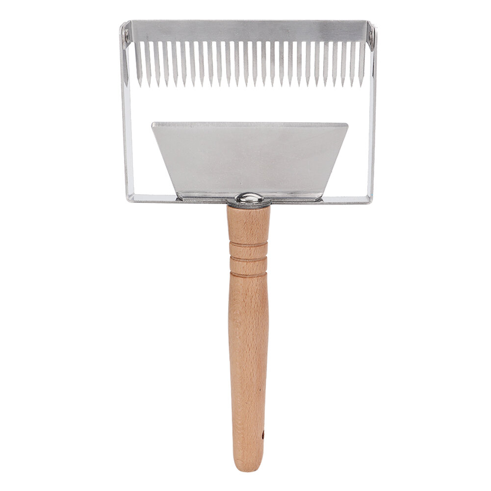 Широкая вилка для распечатывания пчелиных ульев, скребок для меда, прочный пчеловодческий инвентарь, необходимый инструмент пчеловода