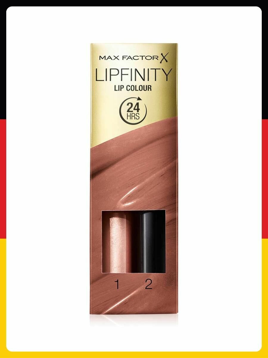 Набор для макияжа губ Max Factor Lipfinity, 2,3 мл № 180 - Духовный