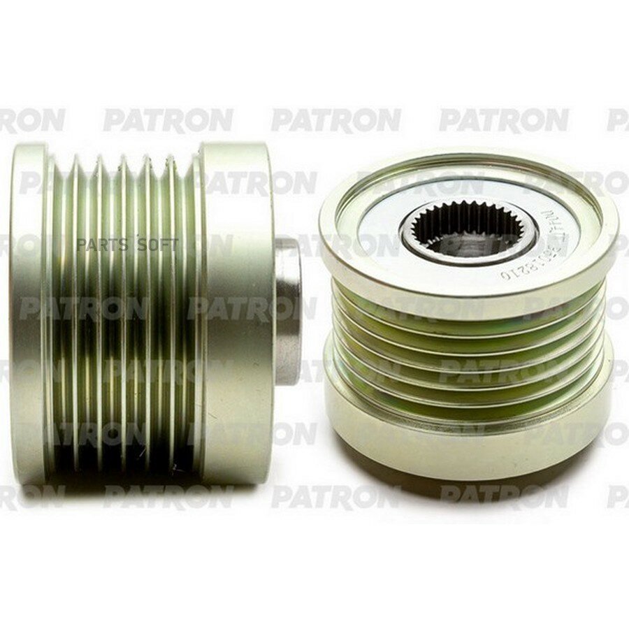 Шкив генератора Ford: Focus C-Max, Focus II, Galaxy II 2003-, Mondeo III 2000- 1.8i-2.0i / VOLVO: C30, S40 II, V50 1.8i-2.0i 2004- PATRON P5018210 | цена за 1 шт