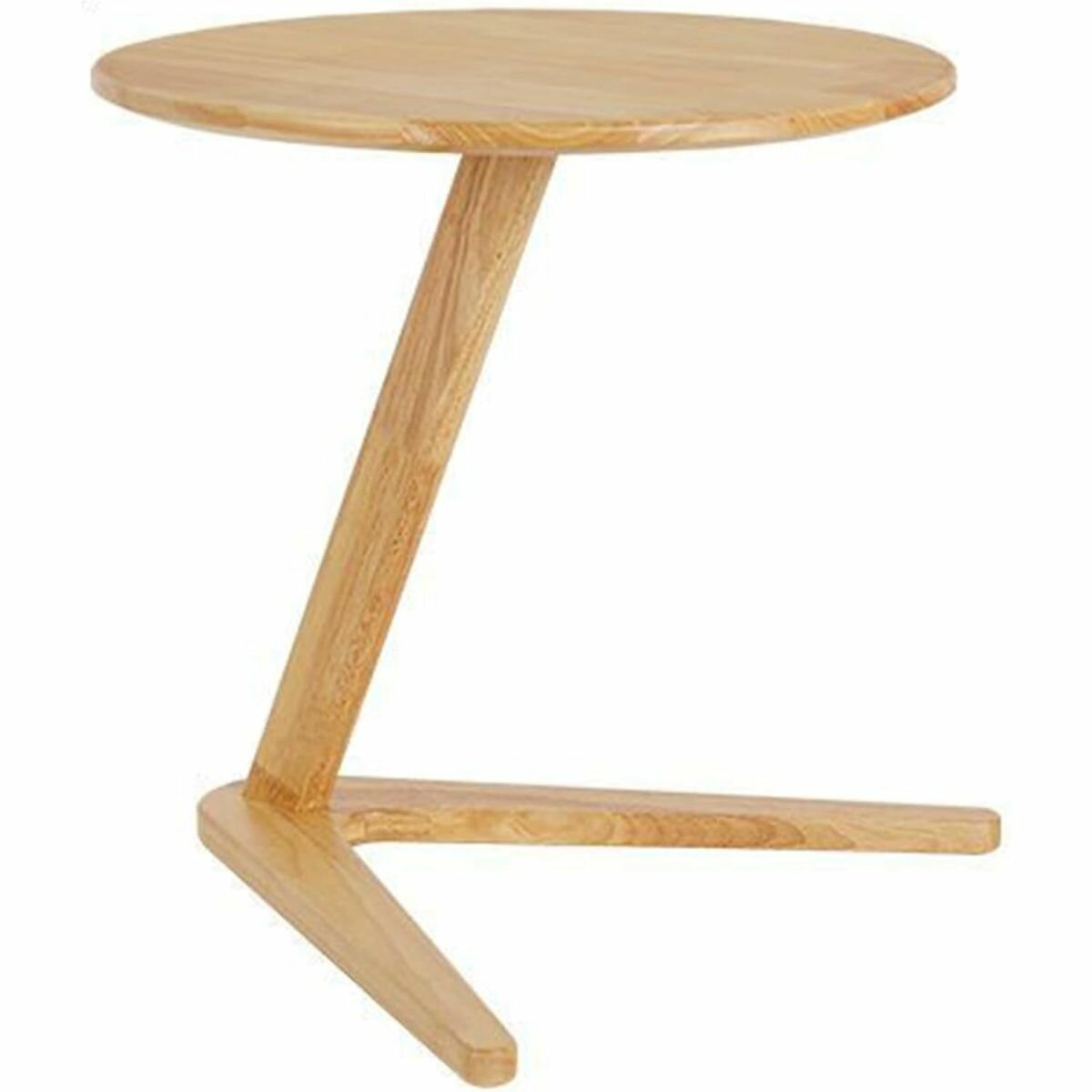 Боковой столик для дивана из массива дерева