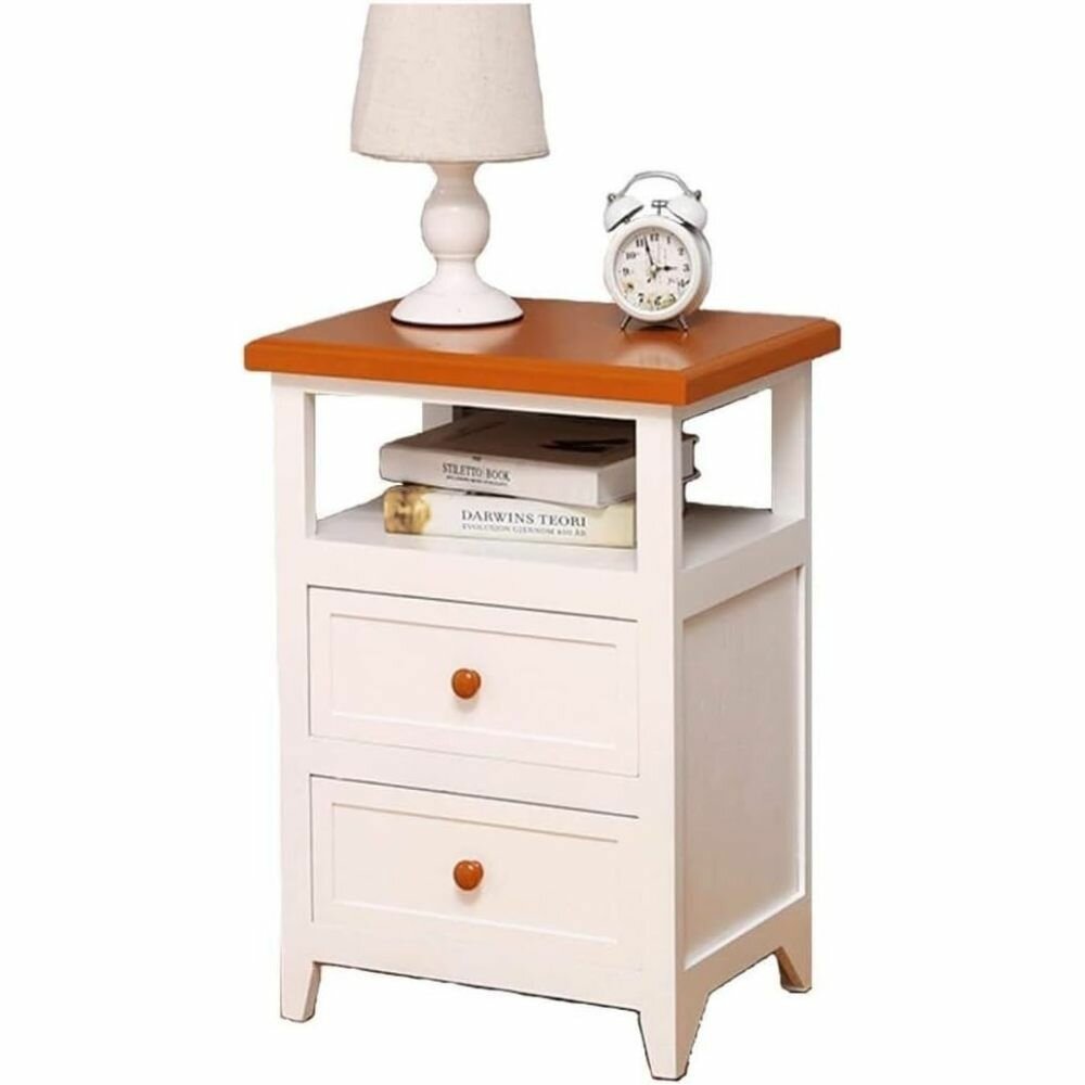 Деревянный комод для хранения вещей в стиле американского ретро