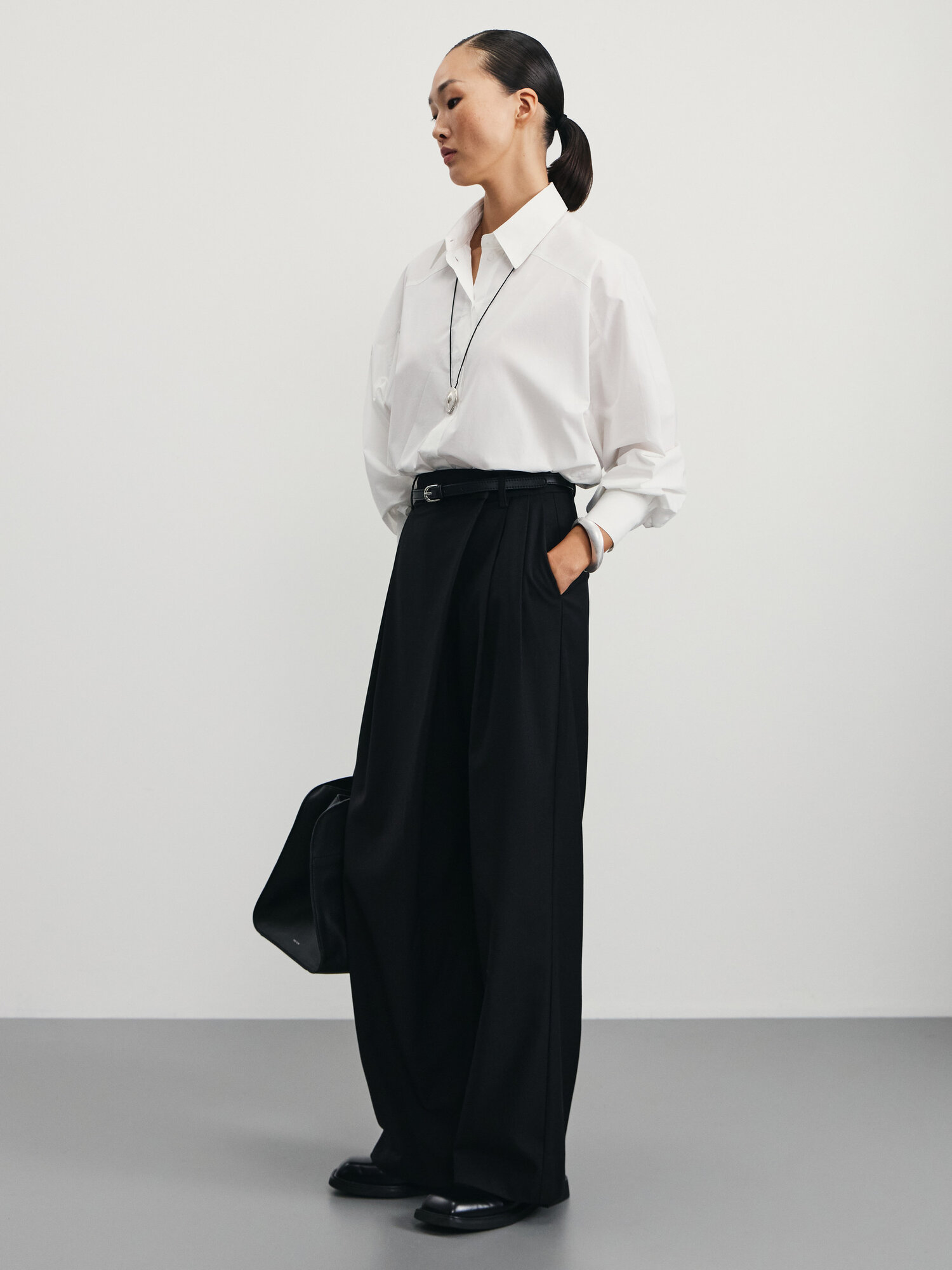 Брюки палаццо