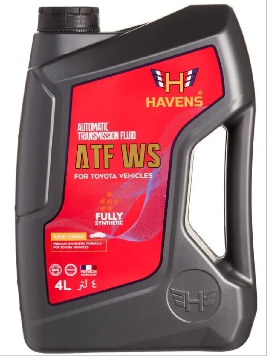 Масло трансмиссионное ATF WS 4л HATFWS4
