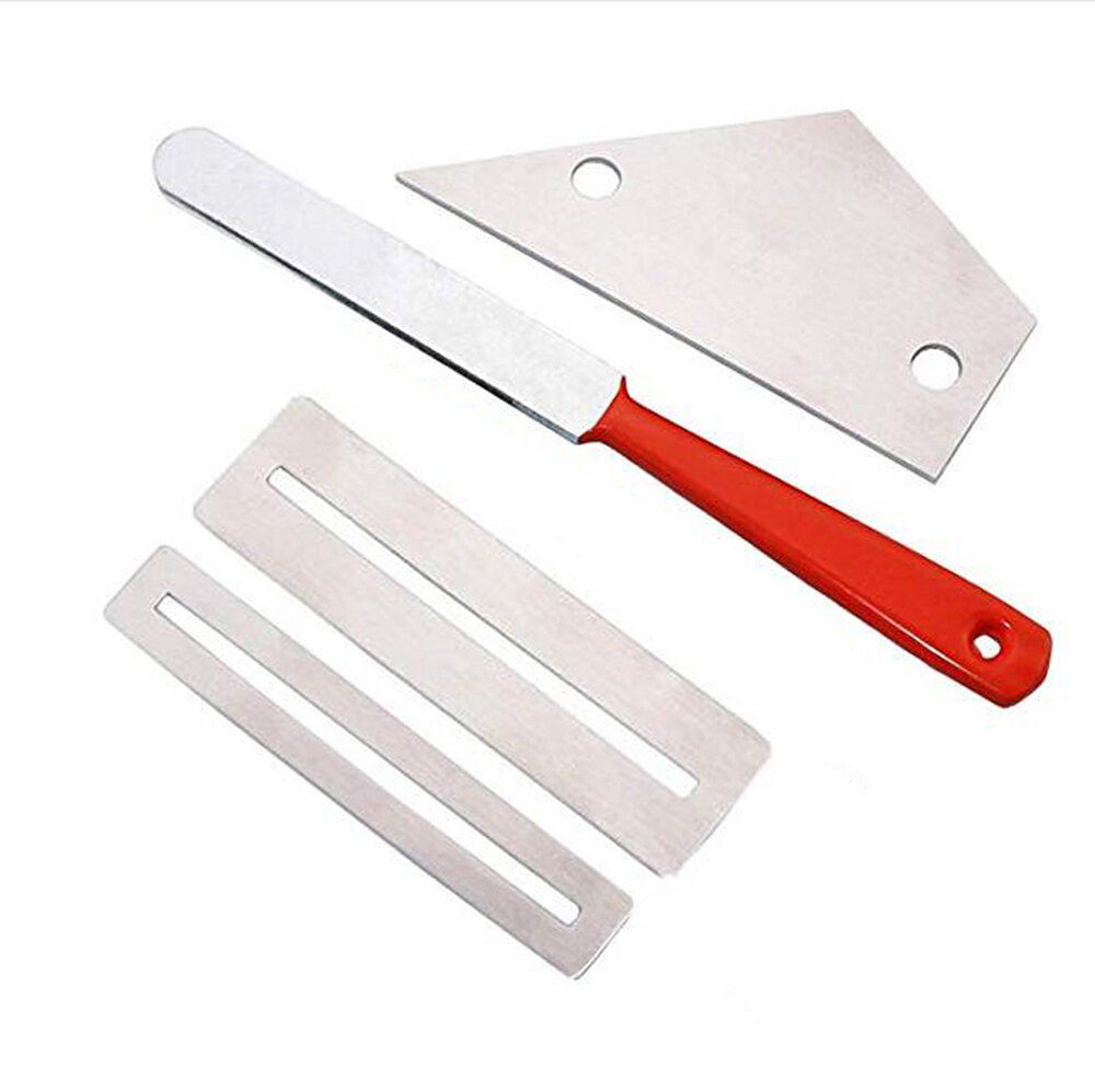 Напильник для полировки гитарных ладов из нержавеющей стали, линейка для выравнивания ладов, инструмент для защиты и ремонта прокладок.