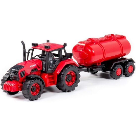Игрушка Полесье 91635 Трактор BELARUS с цистерной