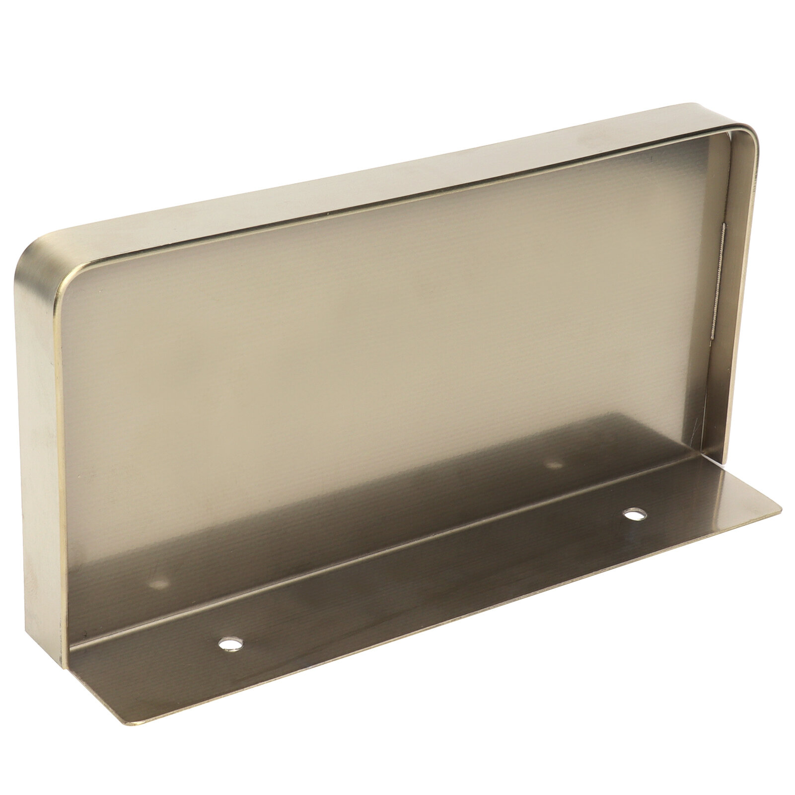 Держатель для телефона для ванной комнаты, настенный, толстый полка для хранения телефона, аксессуар для туалета, 185x90 мм, золотистый, из нержавеющей стали, вес 244 г, с набором винтов