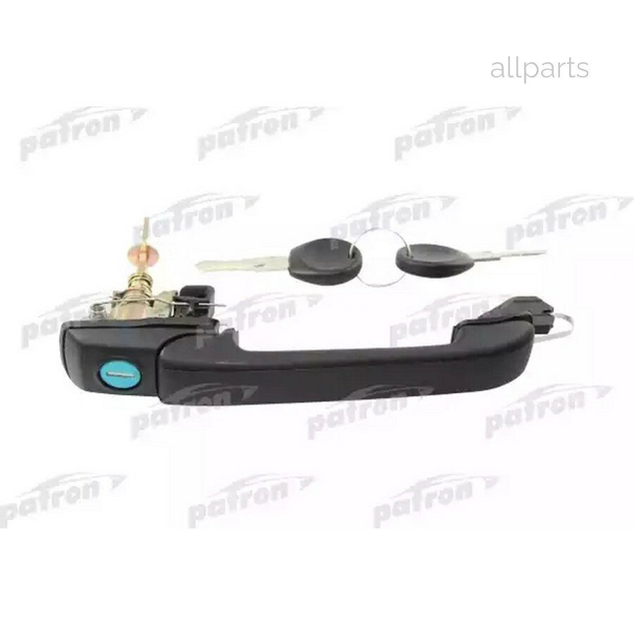PATRON P20-0012 Ручка двери передняя левая (с замком и ключом) VW: GOLF 1.4/1.6/1.8/1.9D/2.0/2.8 91-99, VENTO 91-98