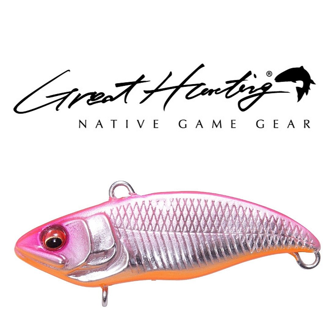 Воблер (виб) Megabass GH-Vib38 (38мм, 3.7гр, тонущий) - M PINK BACK OB