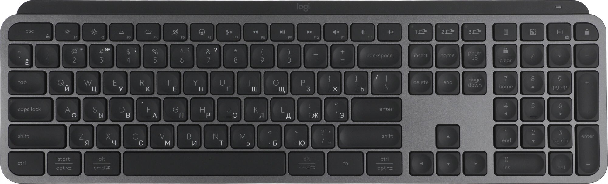 920-011600 Logitech MX Keys S Wireless keyboard Graphite