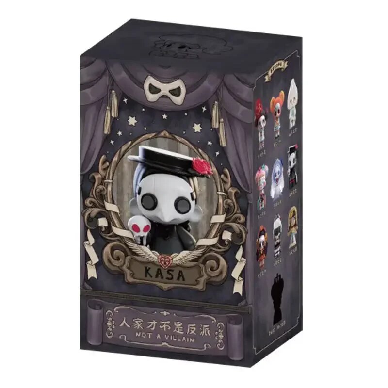 MEET PHOENIX Kasa Not A Villain Series Kawaii Фигурки Черный, 1 blind box