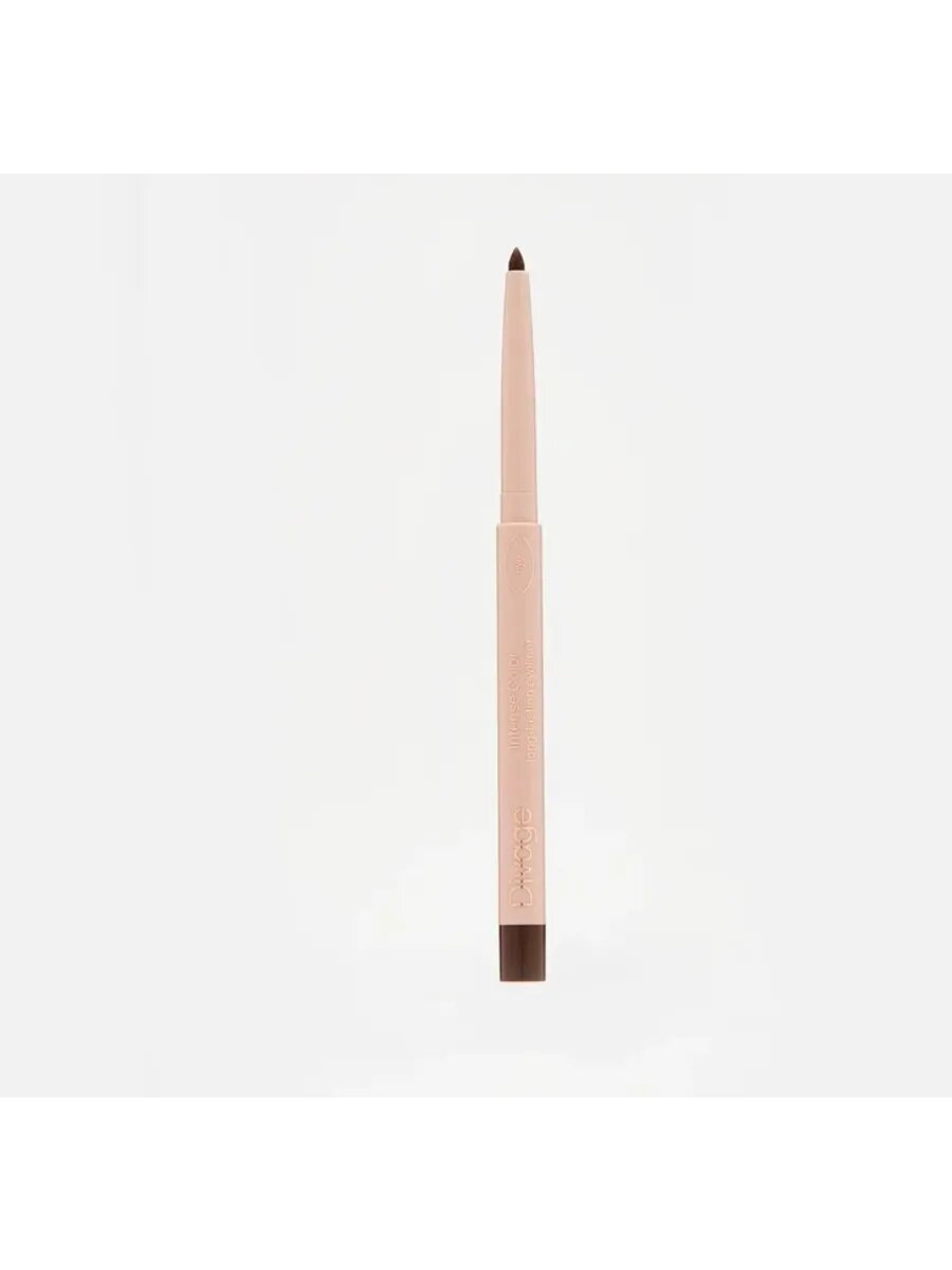 Карандаш для глаз DIVAGE Intense Color long-lasting 02, автоматический, водостойкий, с точилкой