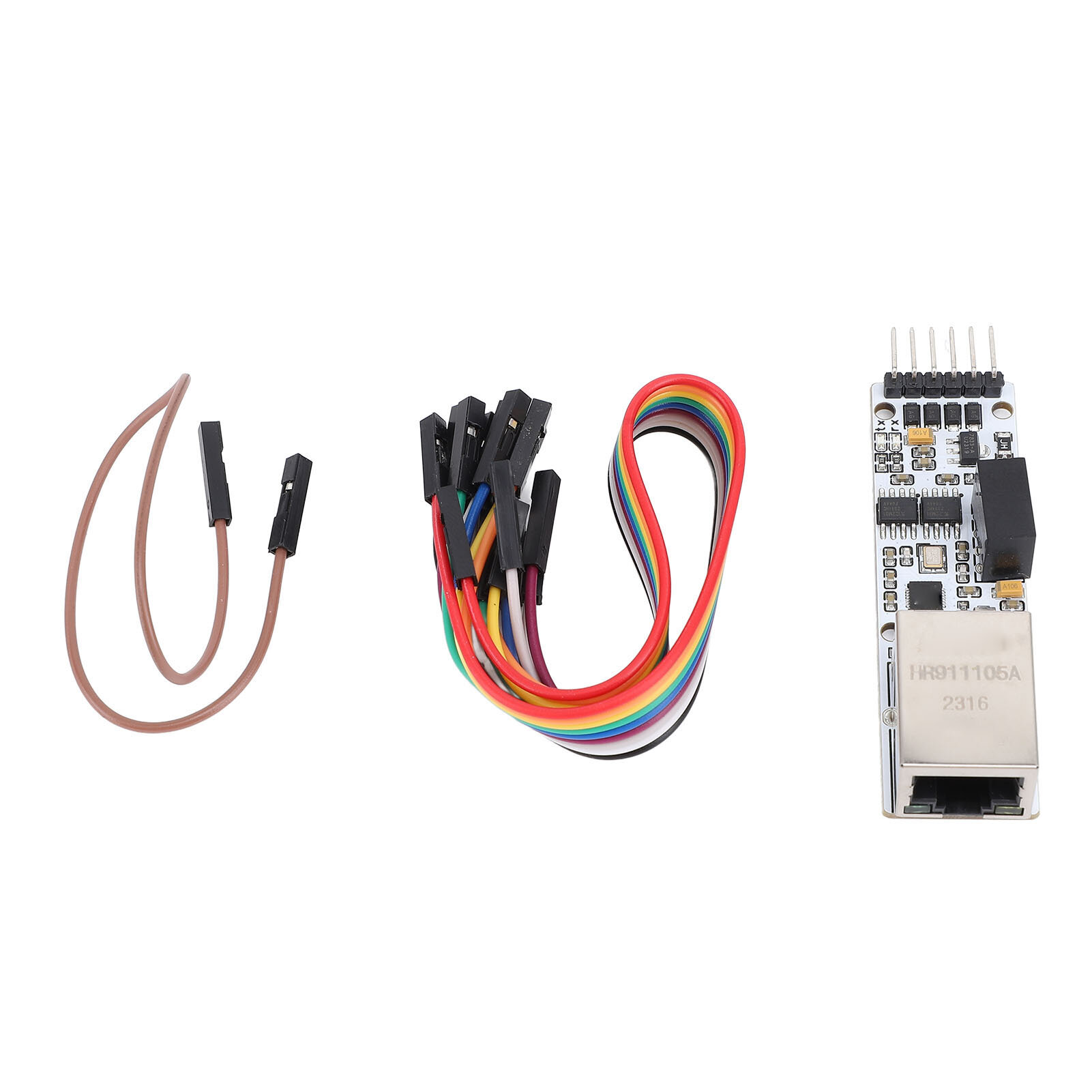 Последовательный сетевой модуль Ethernet, 4-режимный TTL-порт RJ45, сетевой адаптер для микрокомпьютера на одной микросхеме