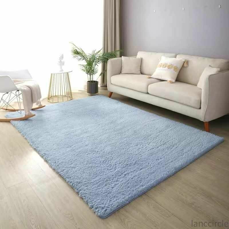 Ковер на пол Carpet Home ковер пушистый с длинным ворсом 1 x 2 м, для яслей, гостиной, спальниlanccircle