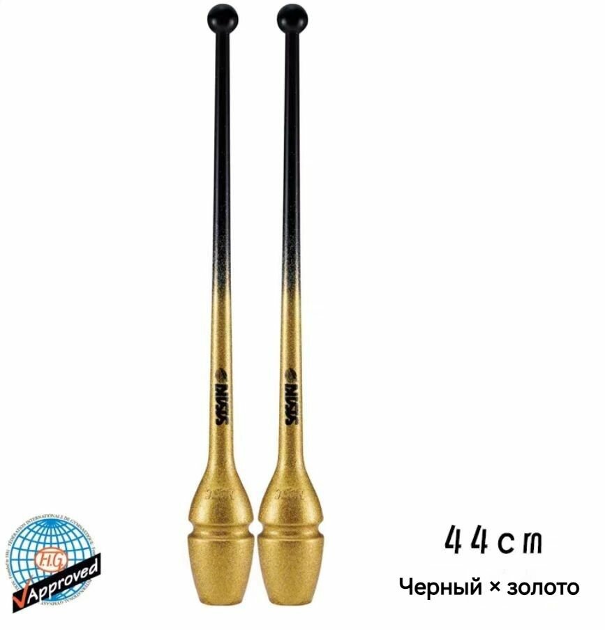 Булава Сасаки, 44 см, гимнастическая огненная палка