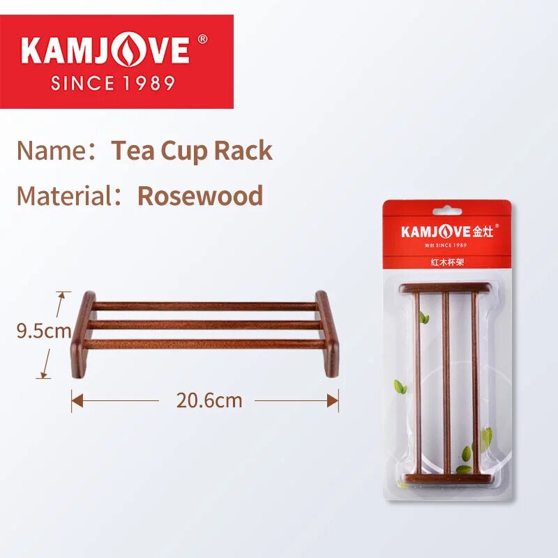 KAMJOVE стеклянный чайник 600 мл, Tea Cup Rack