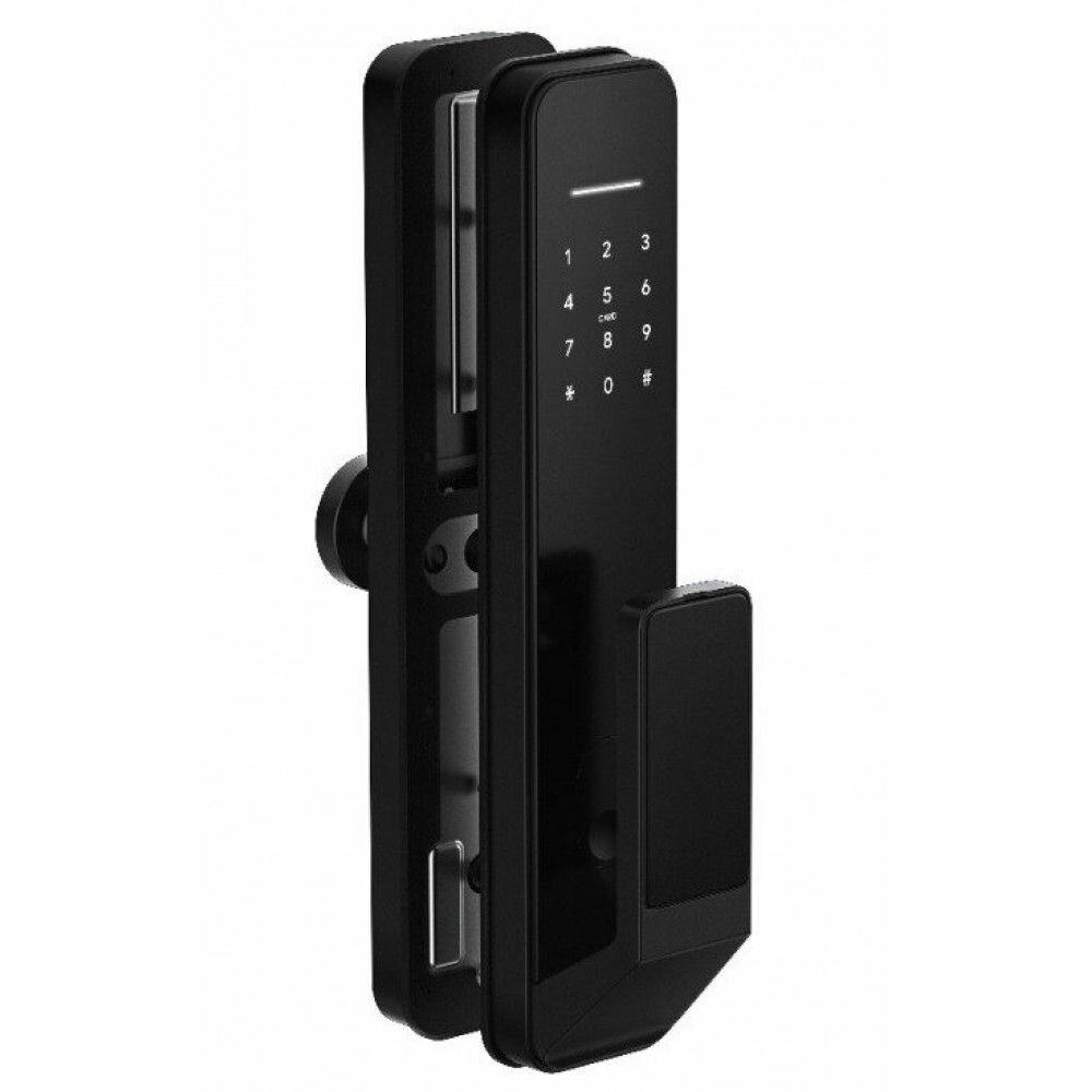 Электронный замок Smart Lock T7B, TTLock накладной, стальной, черный