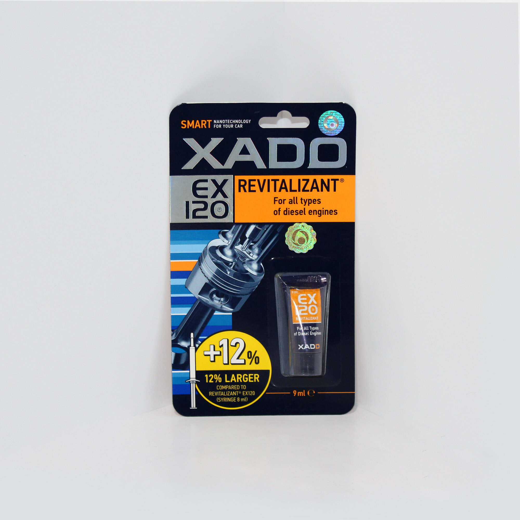 Ревитализант Xado EX120 для всех типов дизельных двигателей (туба в блистере)