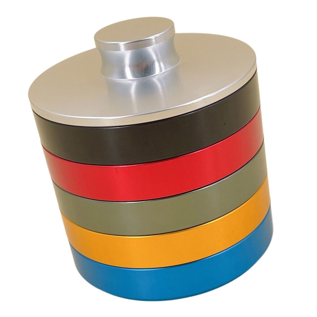 Смотреть инструменты ремонта, Многоцветный пятислойный алюминиевый бак для промывки часов - большой размер