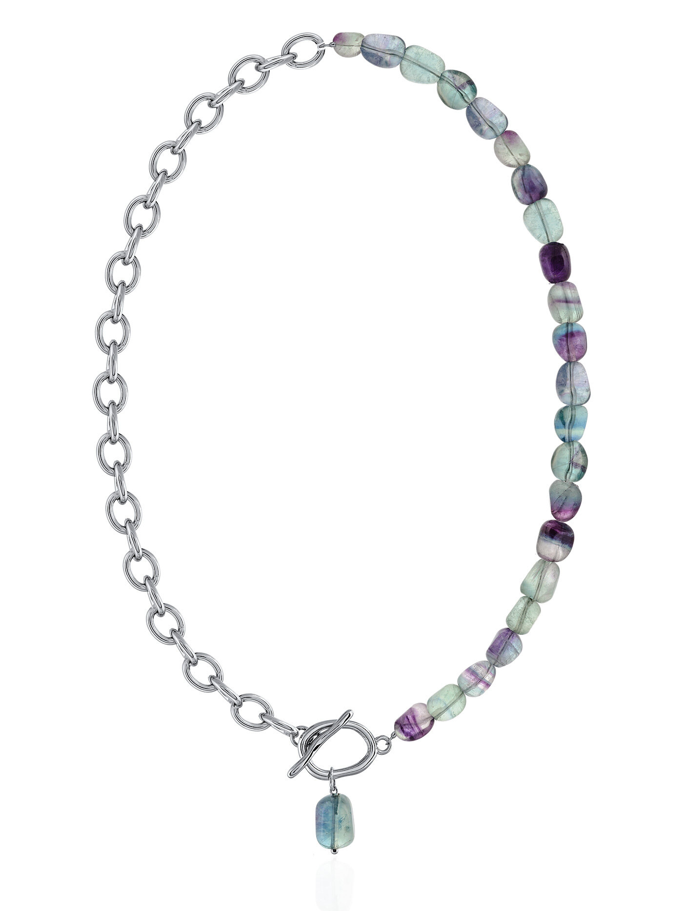 Чокер, флюорит