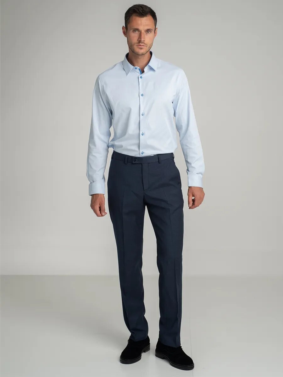 Брюки прямые со стрелками