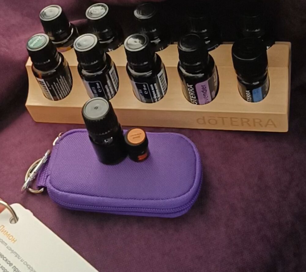 Мини Набор эфирных масел Дотерра Эфирный дом, 10 штук*1 мл, DoTERRA