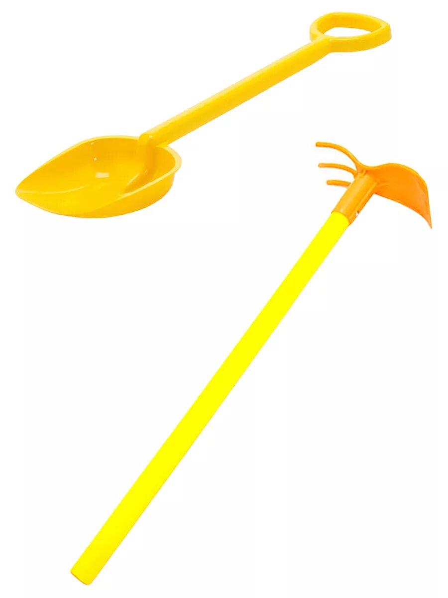 Лопатка детская для песочницы и снега + Мотыга садовая