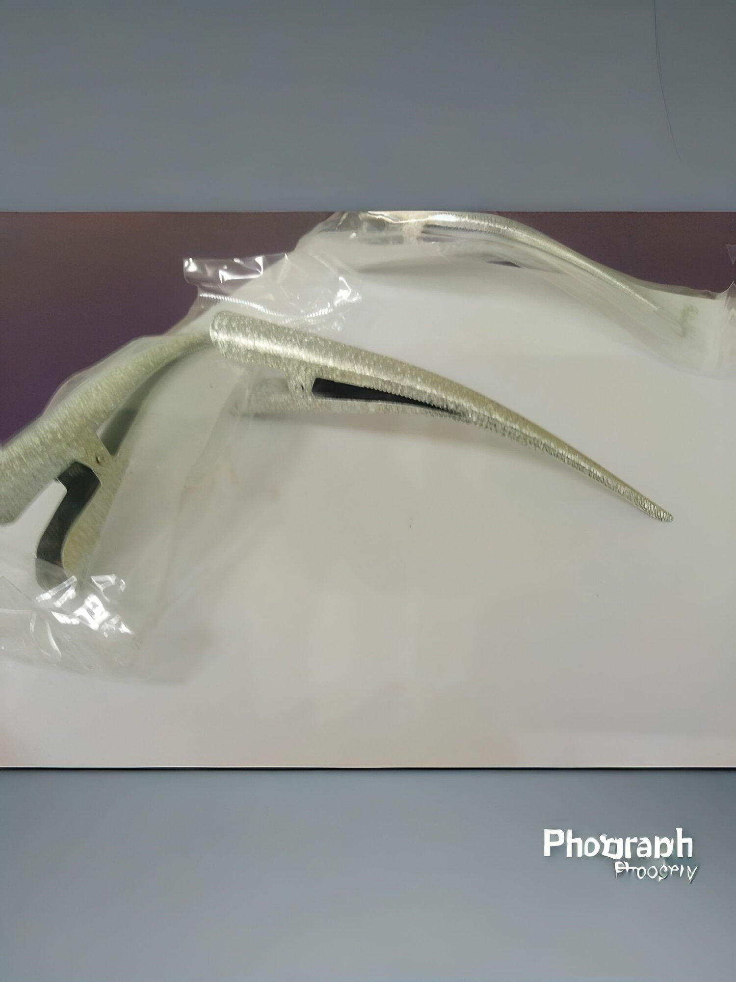 Заколки "Пеликан" 14см (12шт в упаковке.) Металл./Окравшеный