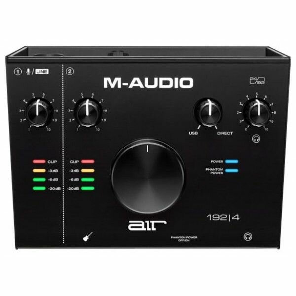 Аудиоинтерфейс M-Audio AIR 192/4, черный