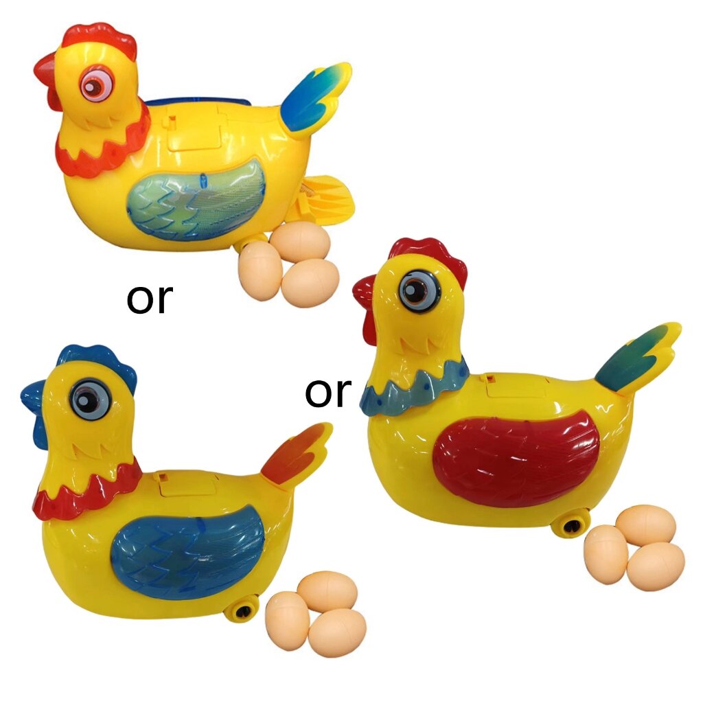 Интерактивный робот-животное, электрические забавные яйца, несущие курицу, пластиковая новинка, музыкальная игрушка, пение, танцы, Пасха