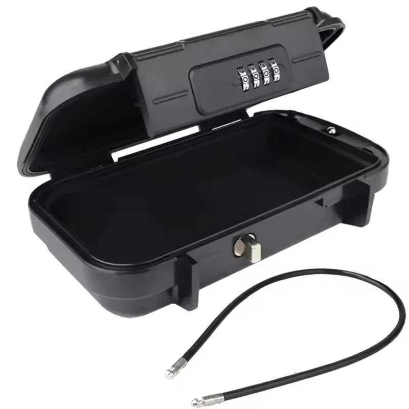 Портативный кодовый замок ELESABOX Creative Portable Beach Safe Box Black