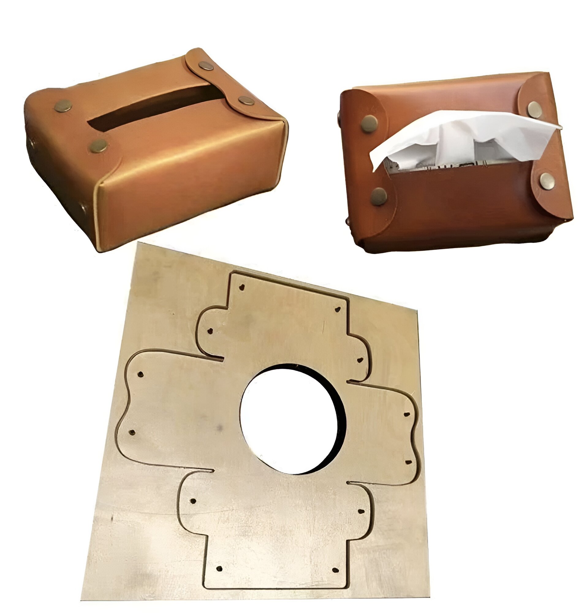 Высечной штамп (штанцформа) салфетница для вырубки кожи, пробойник для кожи