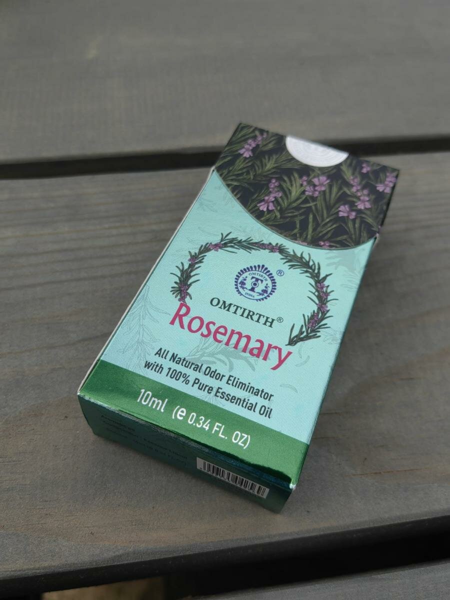 ROSEMARY All Natural Odor Eliminator, Omtirth (розмарин натуральное ароматическое масло, Омтирт), 10 мл.