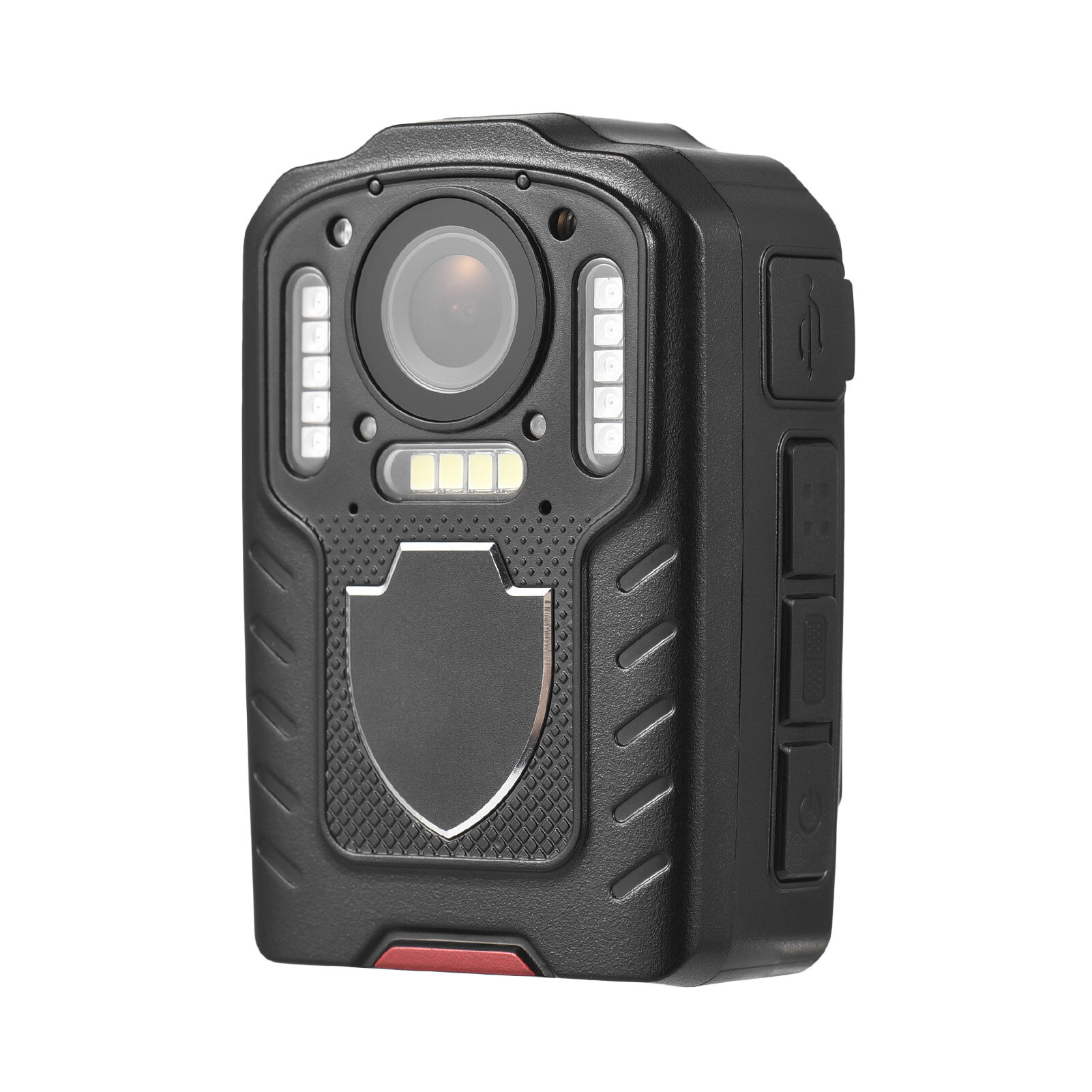 1080P нательная камера с аудио и видео записью, носимая нательная камера, ЖК-экран, ИК ночное видение, обнаружение движения, встроенная память 64 ГБ для правоохранительных органов, доставки, личных путешествий